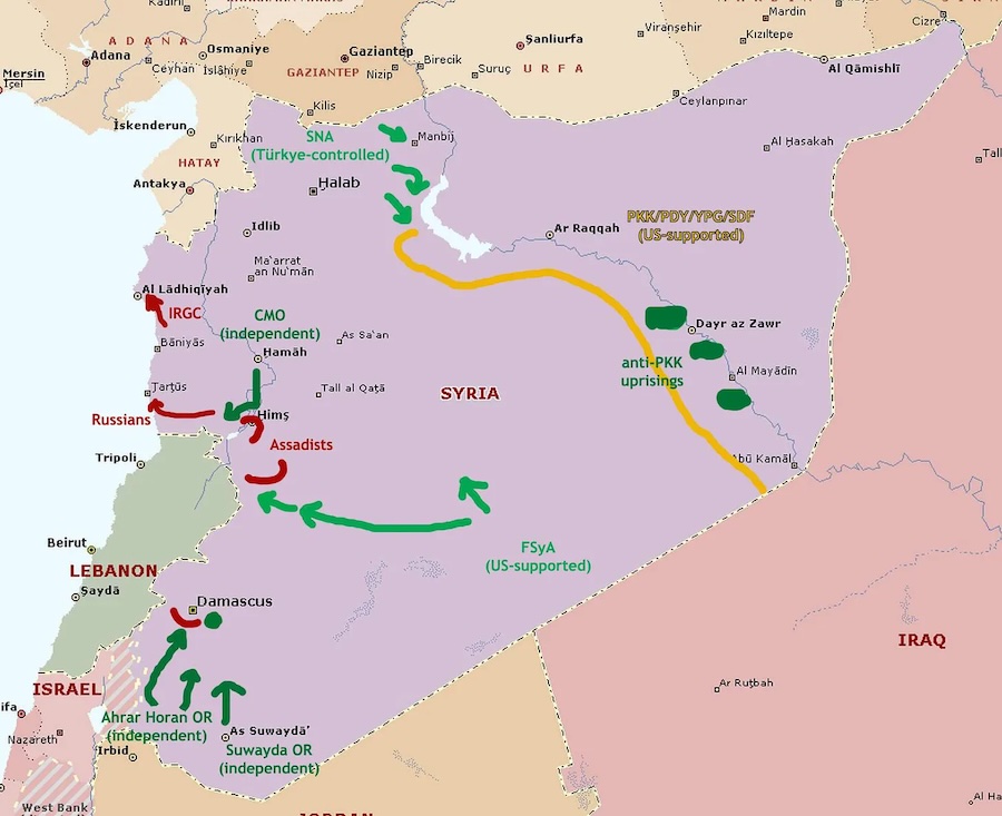 Том Купер: Війна в Сирії, 7 грудня 2024: падіння Дамаска - NEWSPAPERLANDST